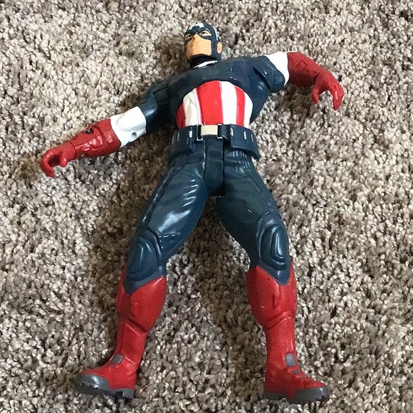 Hasbro | Toys | Talking Marvel Avengers Titan Hero Series Captain ...